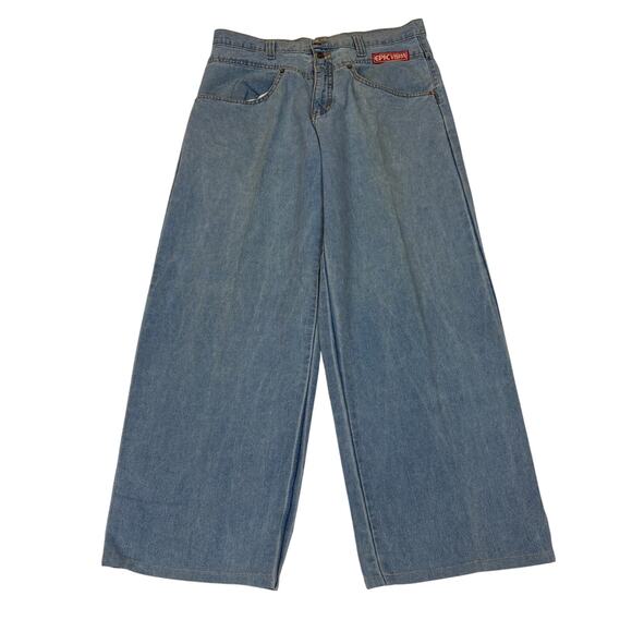 Epic Vision | Jeans | Vintage Epic Vision Wide Leg Jeans Mens 33x3 ...